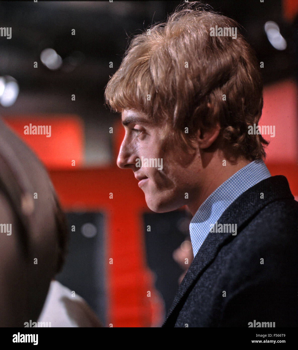 THE WHO Lead singer Roger Daltrey on Ready,Steady,Go in 1966. Photo ...
