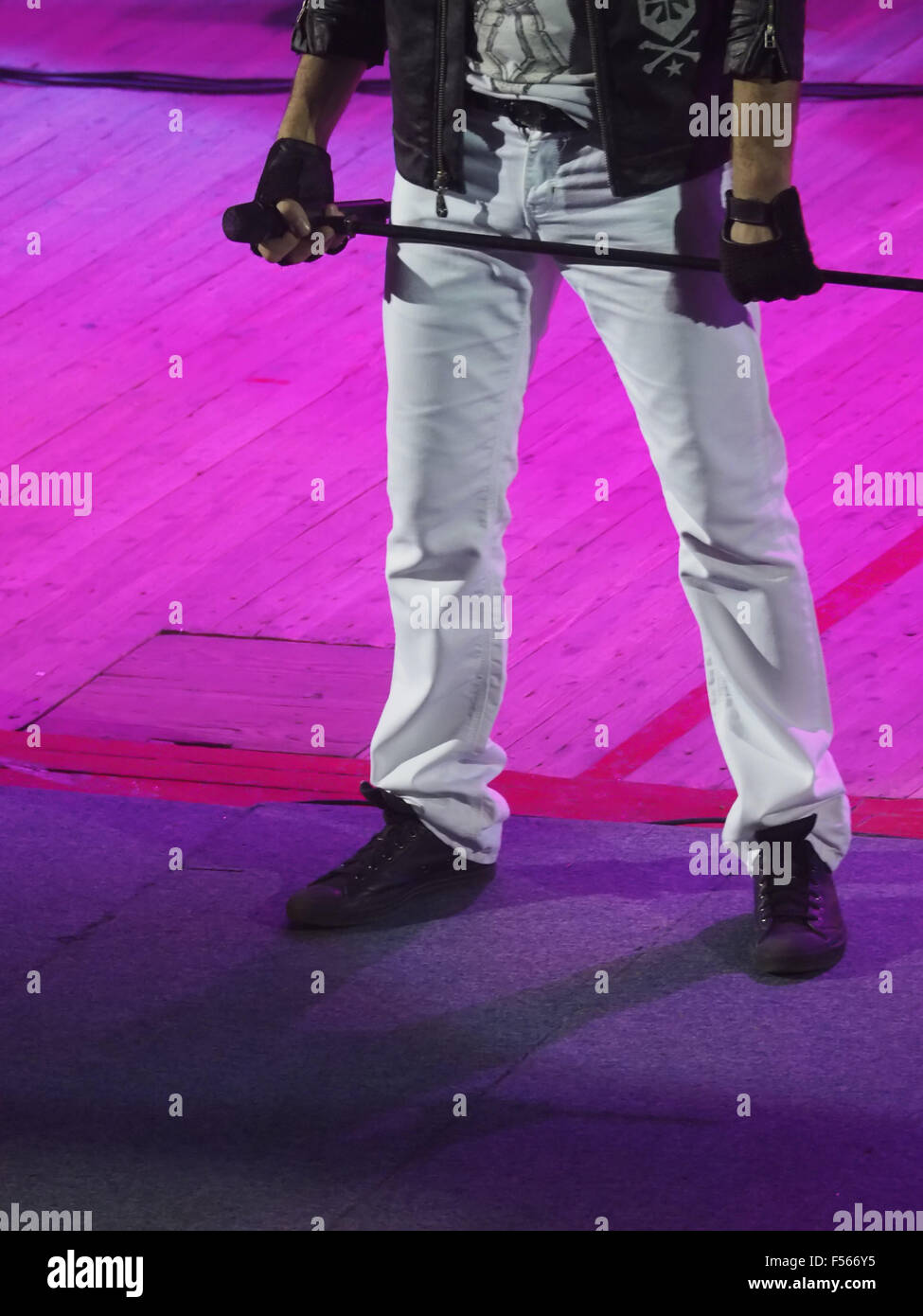 Pink singer leather hi-res stock photography and images - Alamy