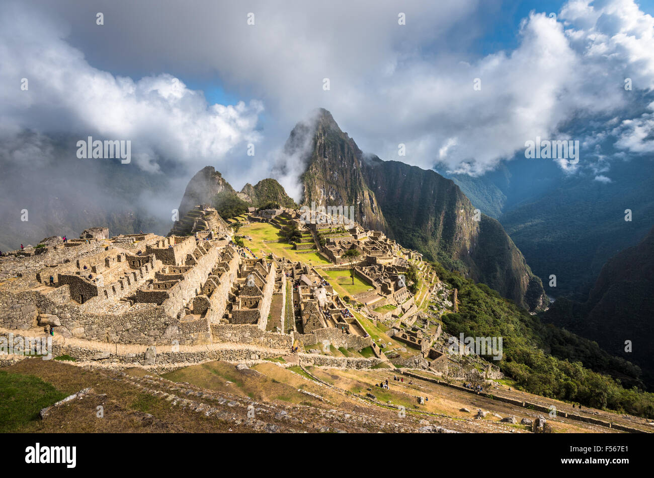 Machu Picchu, UNESCO World Heritage Site. One of the New Seven Wonders ...