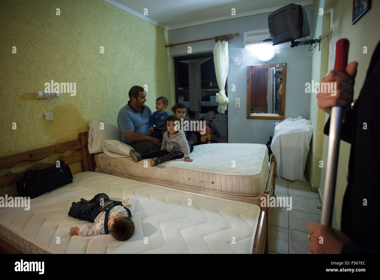 Hotel refugees hi-res stock photography and images - Alamy