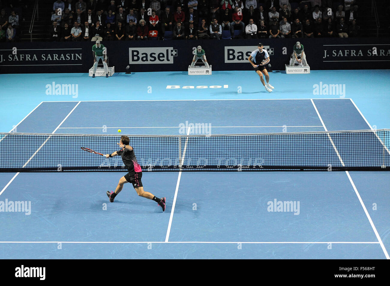 Basel, Switzerland. 28th Oct, 2015. Basel Swiss Indoor Tennis ...