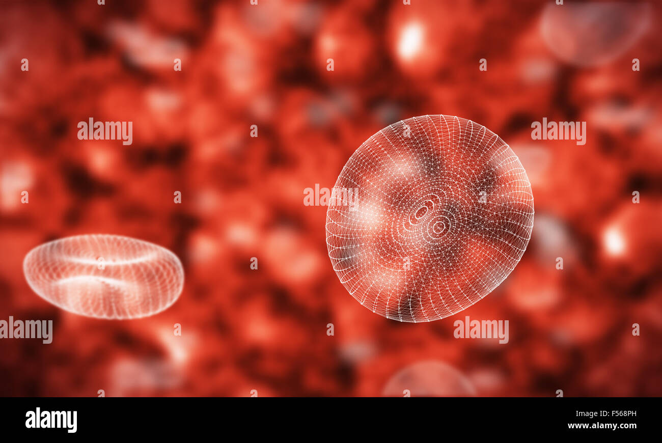 framework of blood cells in vein Stock Photo - Alamy