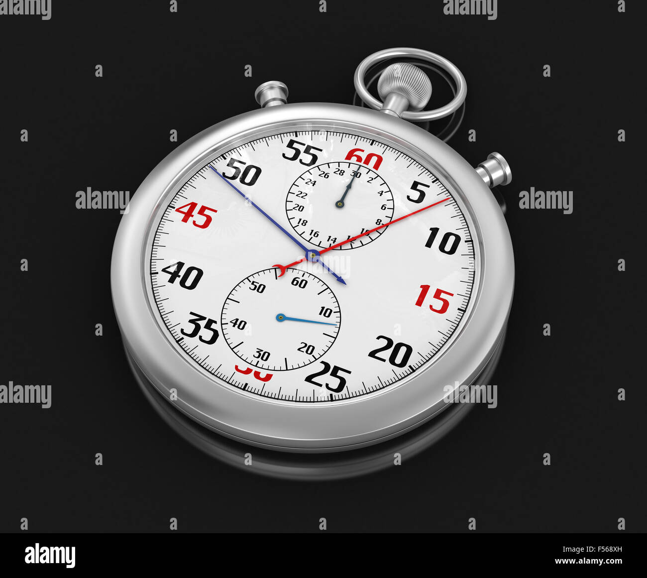 Stopwatch (clipping path included Stock Photo - Alamy