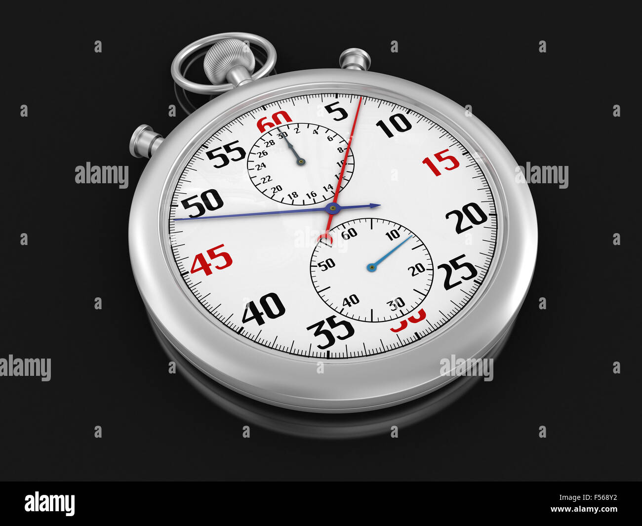 Stopwatch (clipping path included Stock Photo - Alamy