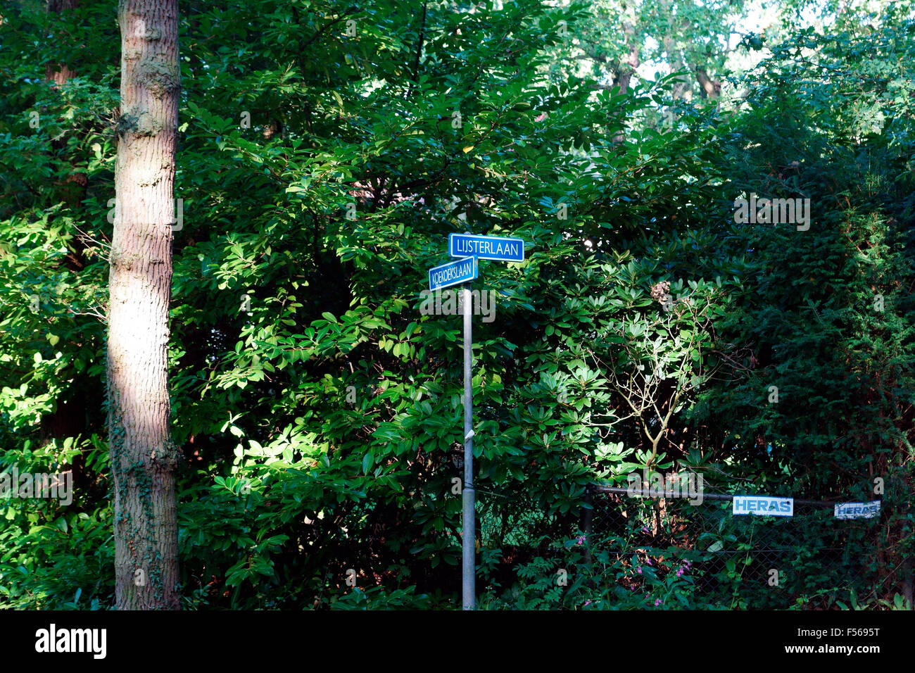 MOBILE V2 ROCKET BOMB LAUNCH SITE STREET SIGNS Stock Photo - Alamy