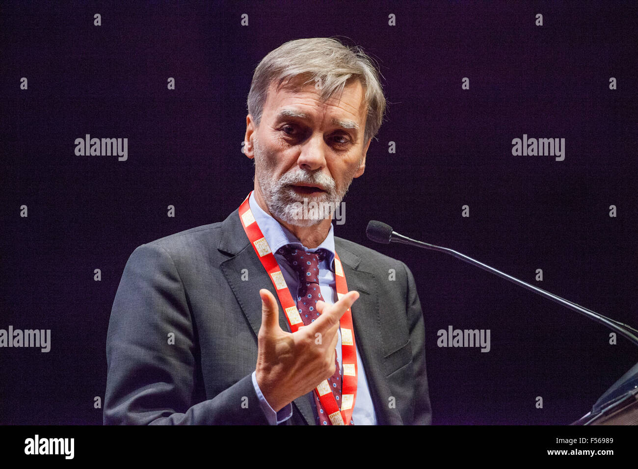torino, Italy. 28th Oct, 2015. Graziano Delrio, Minister of ...