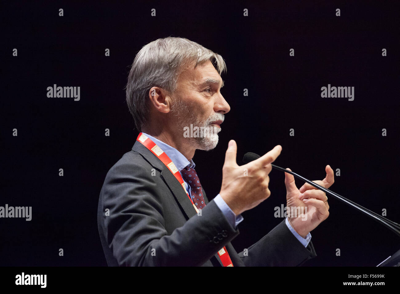 torino, Italy. 28th Oct, 2015. Graziano Delrio, Minister of ...