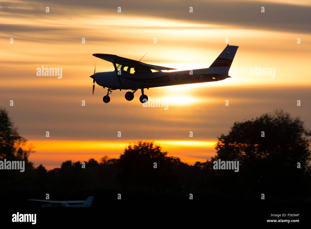 Cessna 172 Sunset