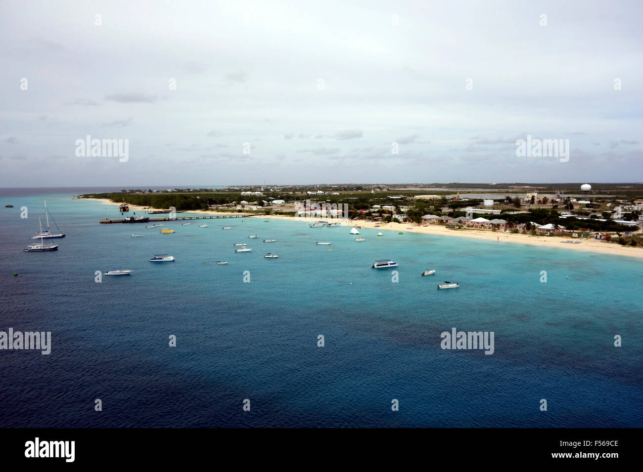 Turks and caicos aerial hi-res stock photography and images - Alamy
