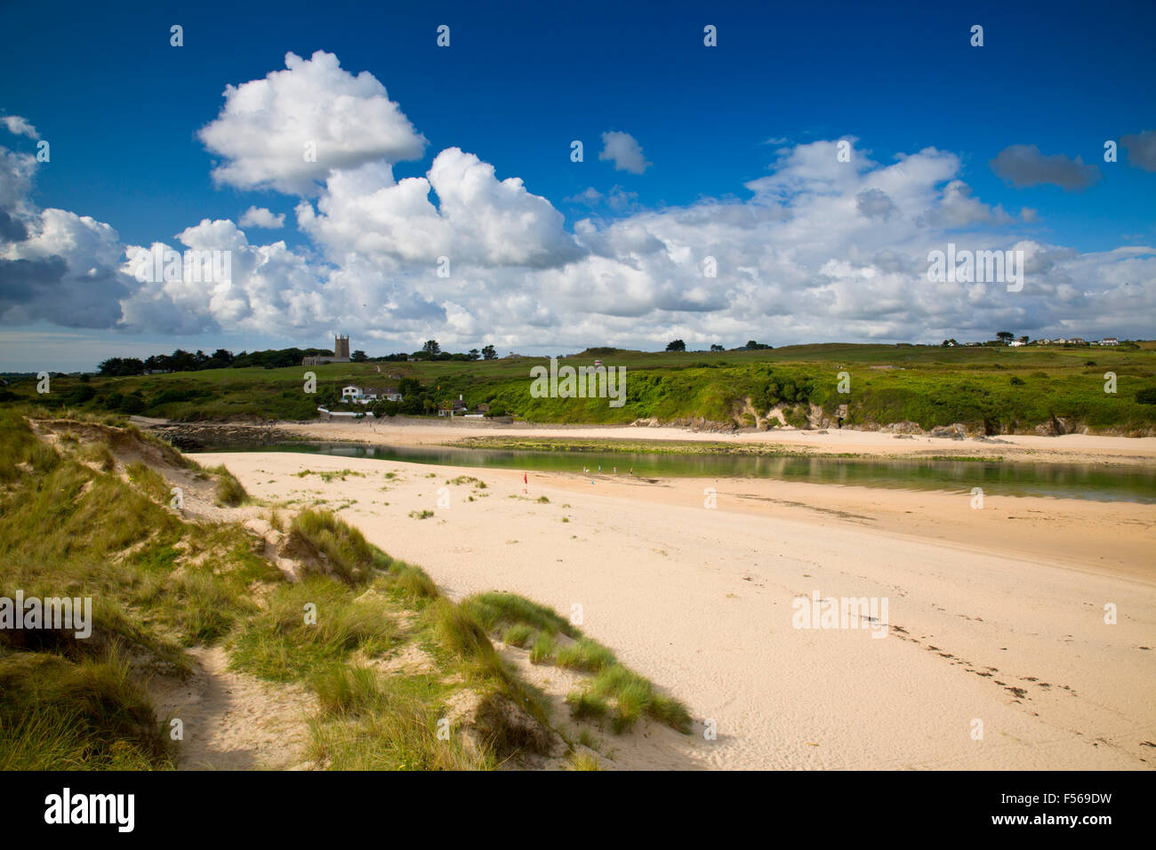 Hayle beach cornwall hi-res stock photography and images - Alamy