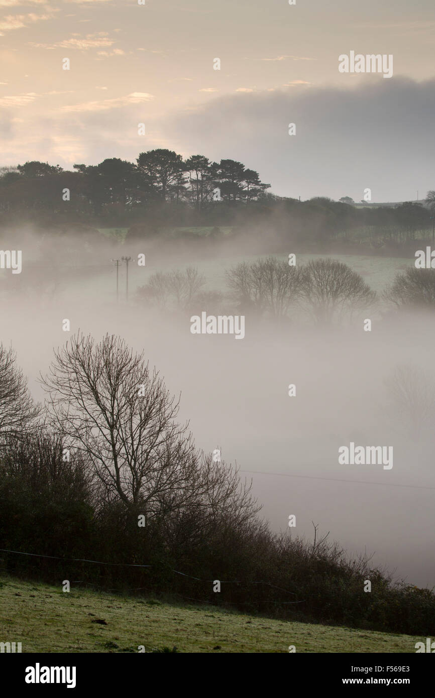 Cornwall mist hi-res stock photography and images - Alamy