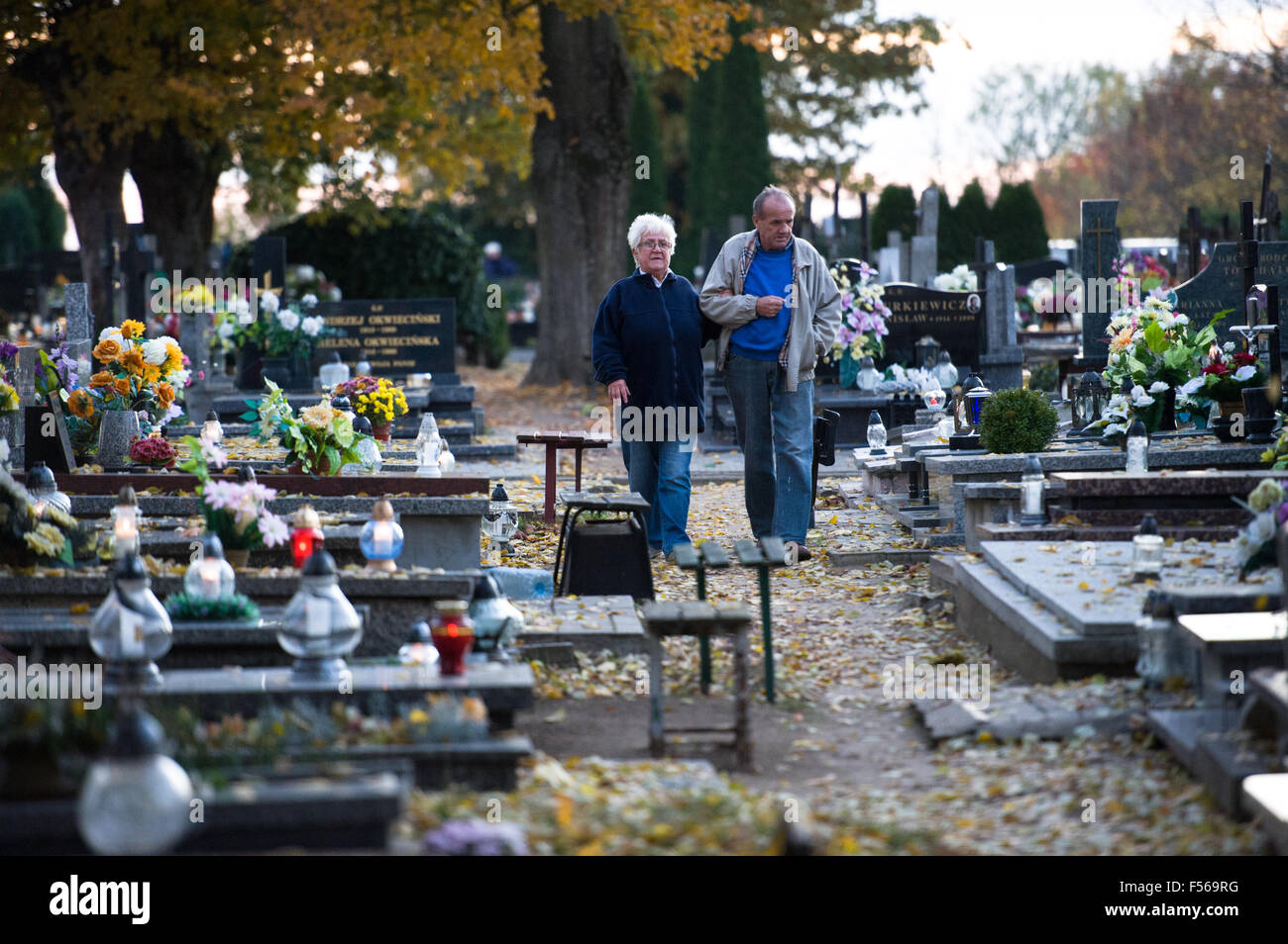 Poland cemetery hi-res stock photography and images - Alamy