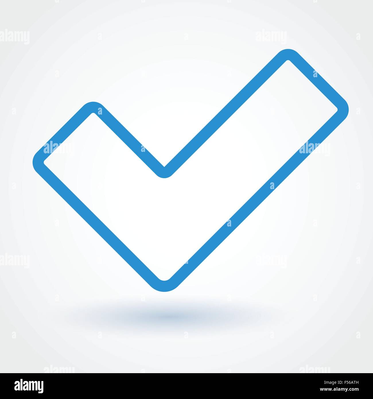 Vector tick infographic hi-res stock photography and images - Alamy