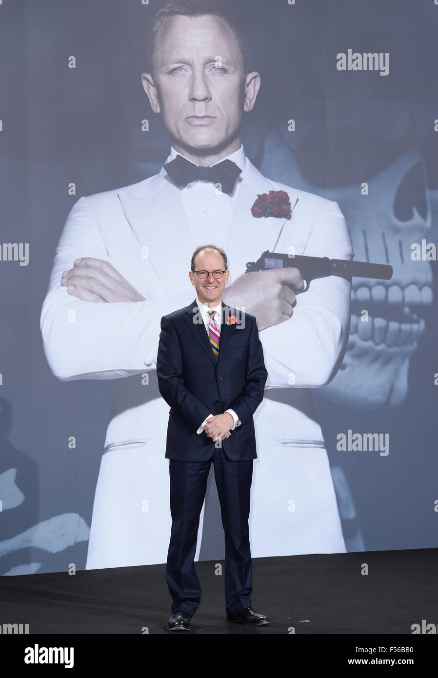 British ambassador Sir Sebastian Wood poses at Potsdamer Platz in ...