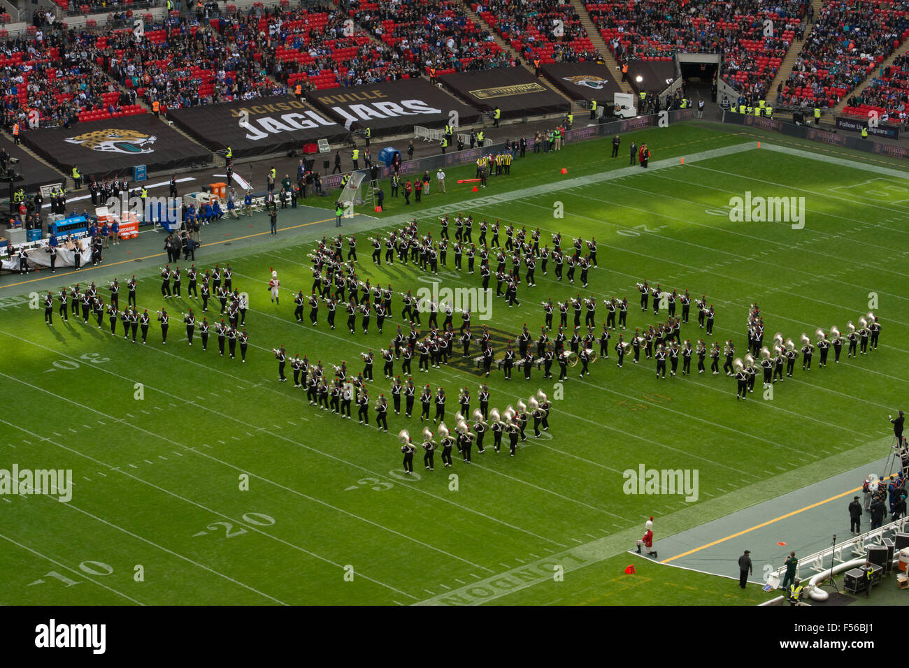 Ohio State University Marching Band at Wembley Arena for NFL Stock ...