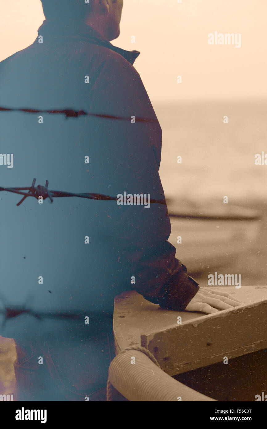 Man of wire hi-res stock photography and images - Alamy
