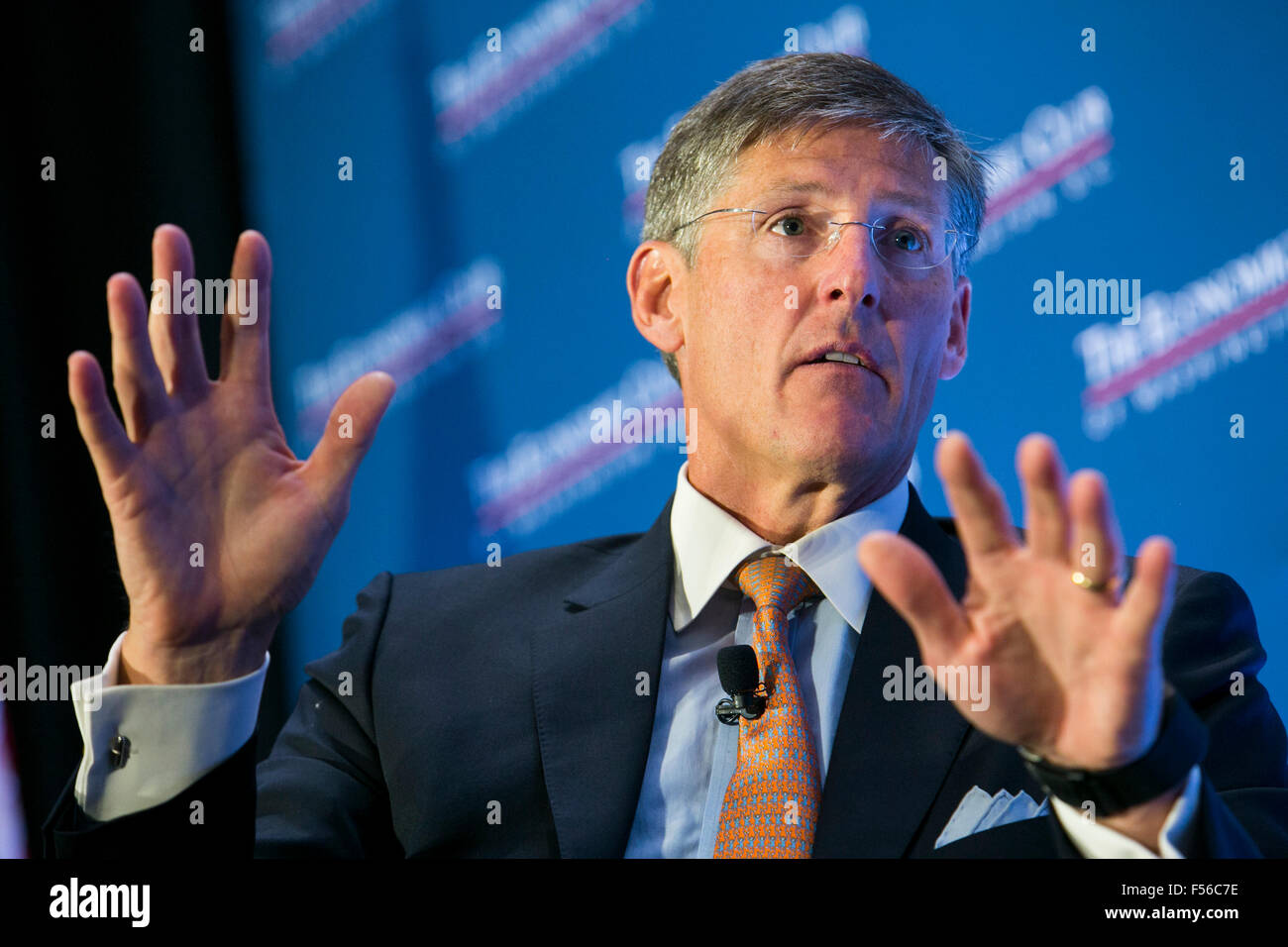 Washington DC, USA. 28th Oct, 2015. Michael Corbat, CEO of Citigroup ...