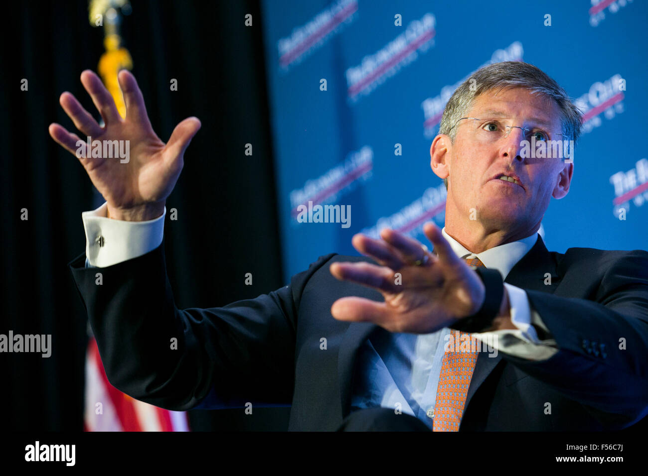 Washington DC, USA. 28th Oct, 2015. Michael Corbat, CEO of Citigroup ...