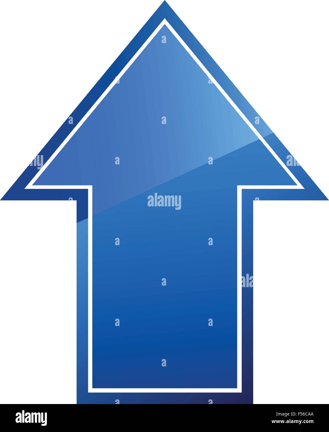 One arrow Stock Vector Images - Alamy