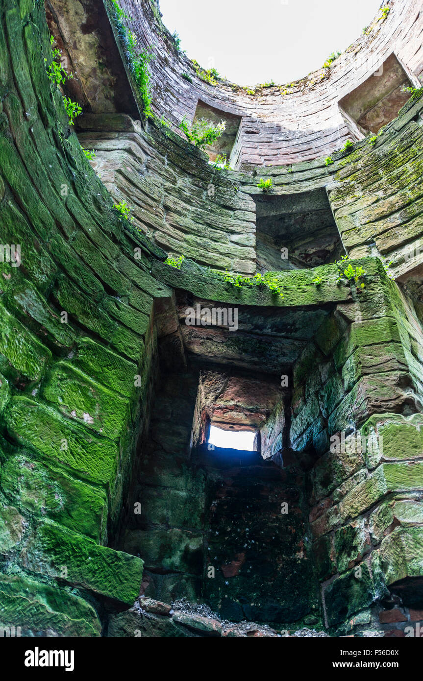 Caerlaverock Castle, 14th century stronghold of the Maxwells Stock ...
