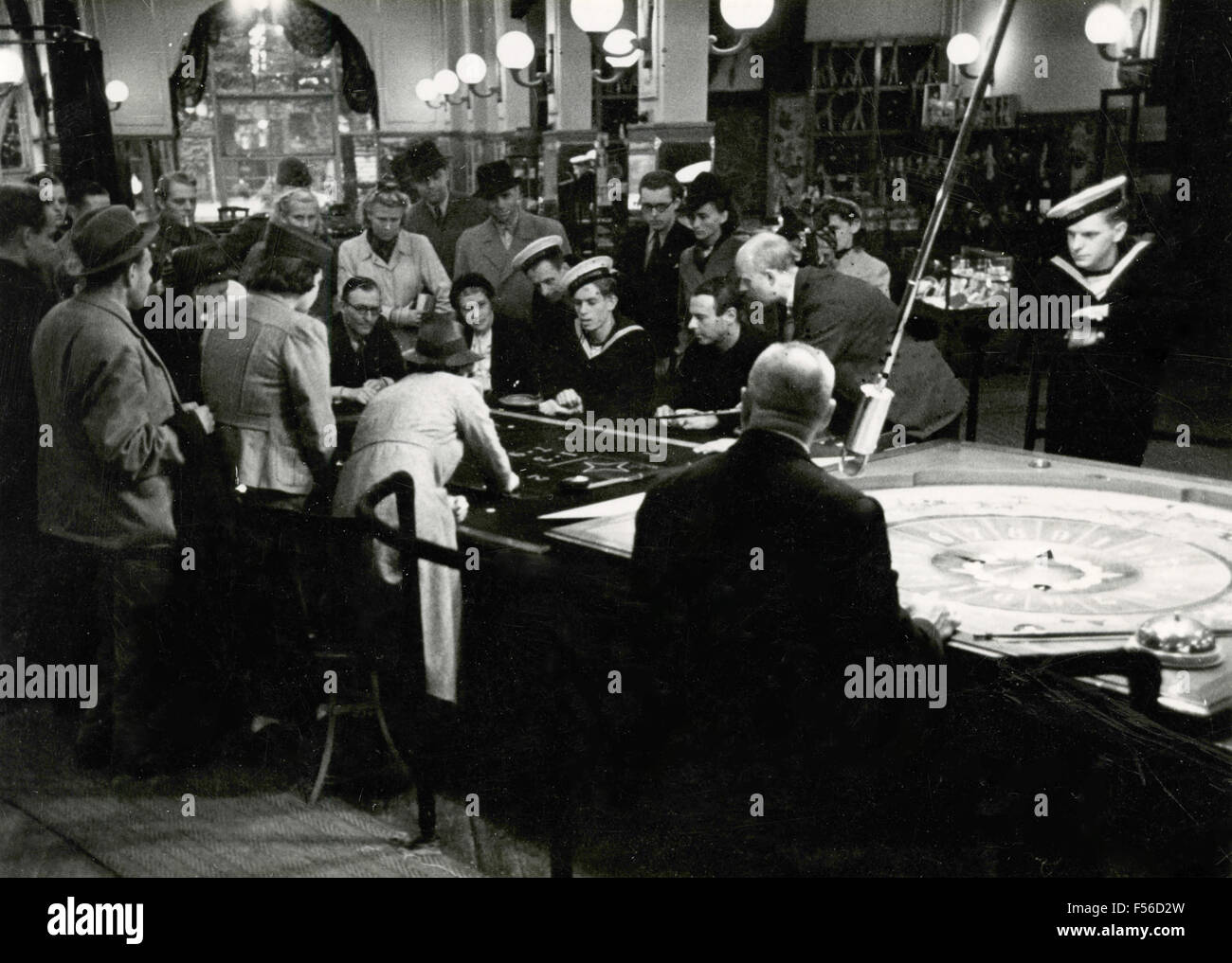 Roulette game at Tivoli, Copenhagen, Denmark Stock Photo - Alamy