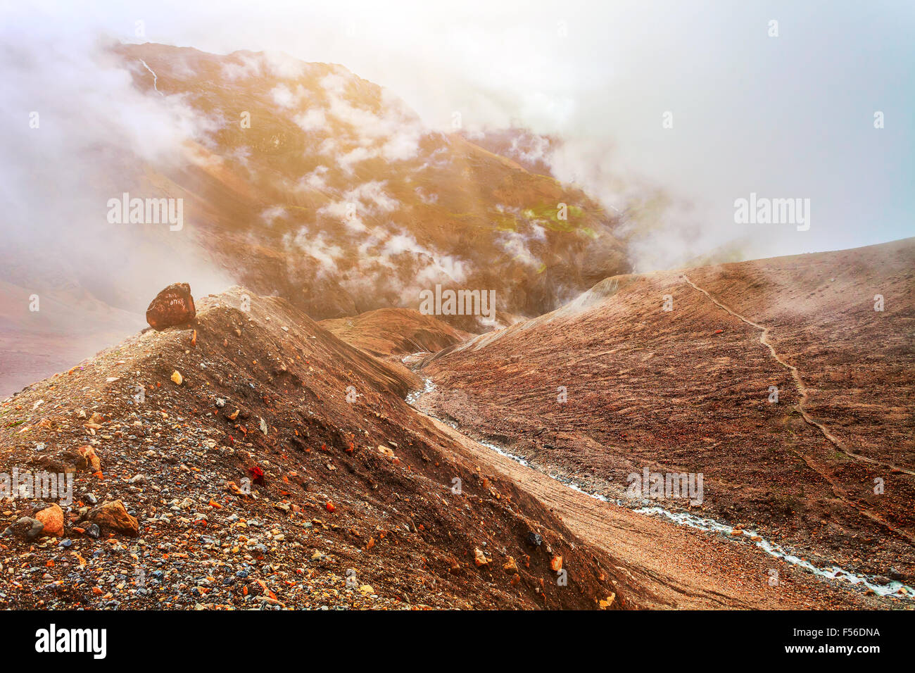 river and mountains in Nepal Stock Photo - Alamy