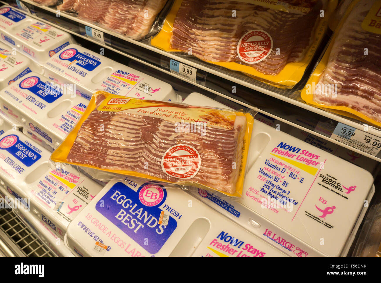 Processed meat shelf hi-res stock photography and images - Alamy