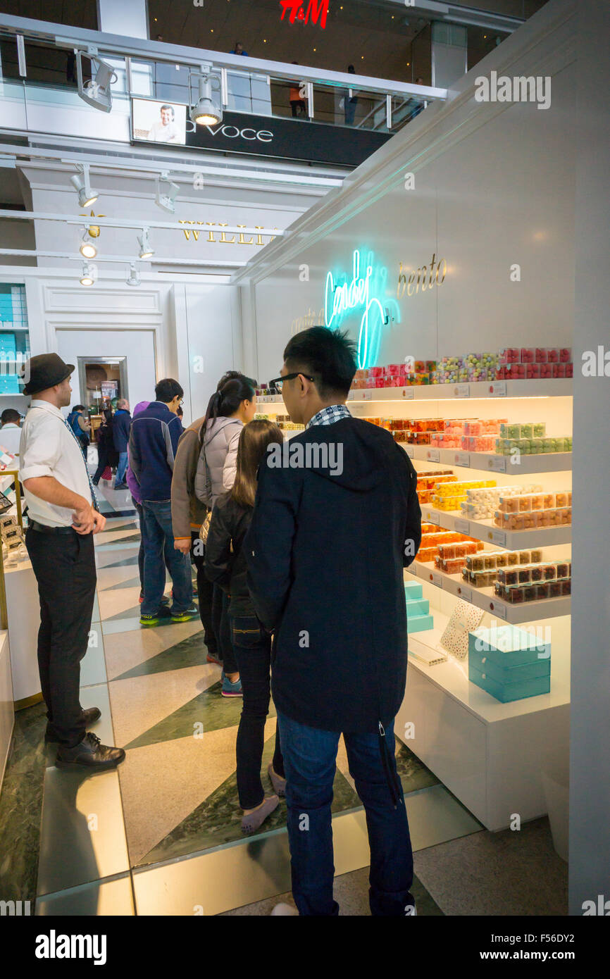 The Sugarfina candymaker store is seen in the Time Warner Center in New ...