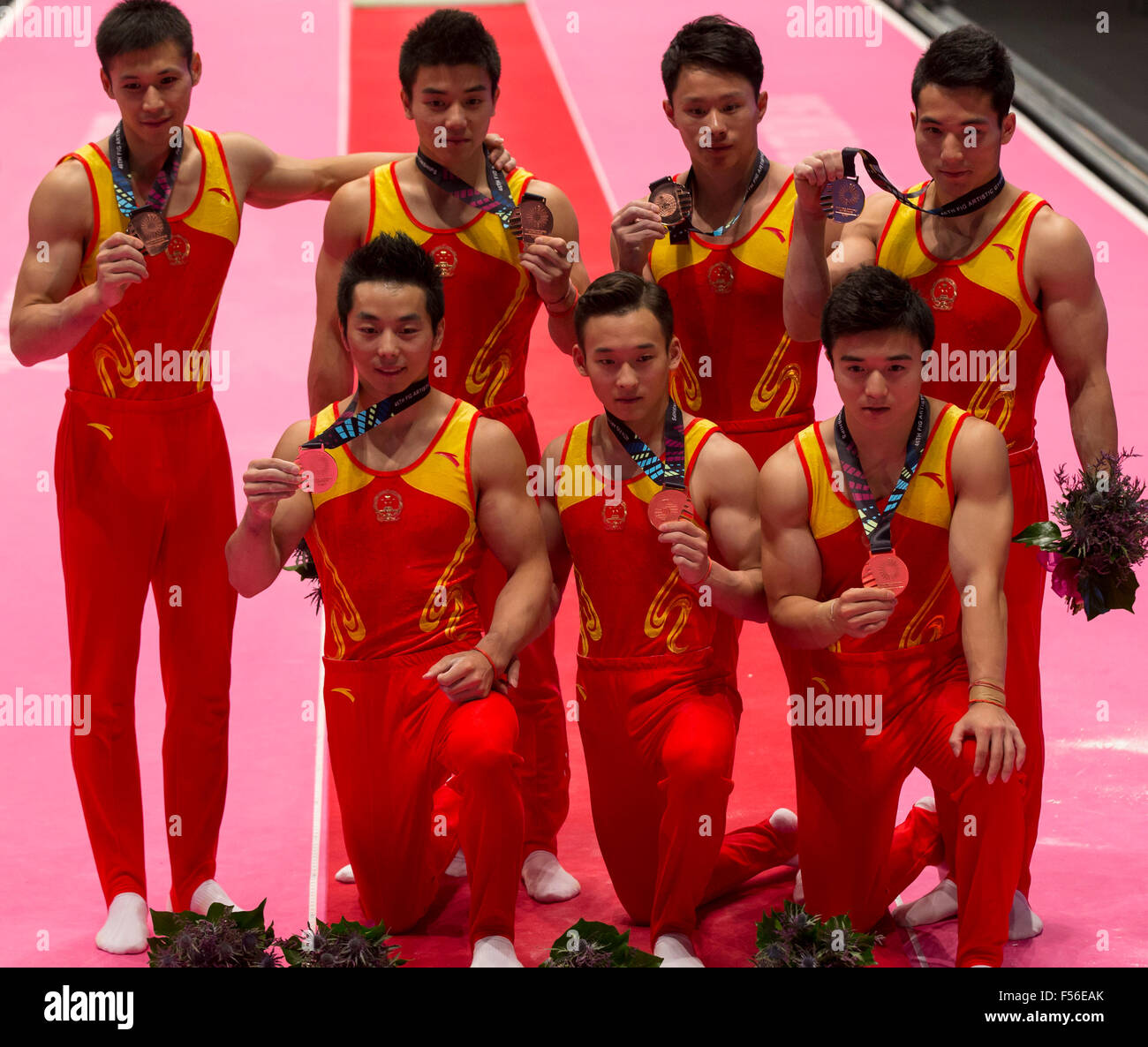 Chinese gymnastics team hi-res stock photography and images - Alamy
