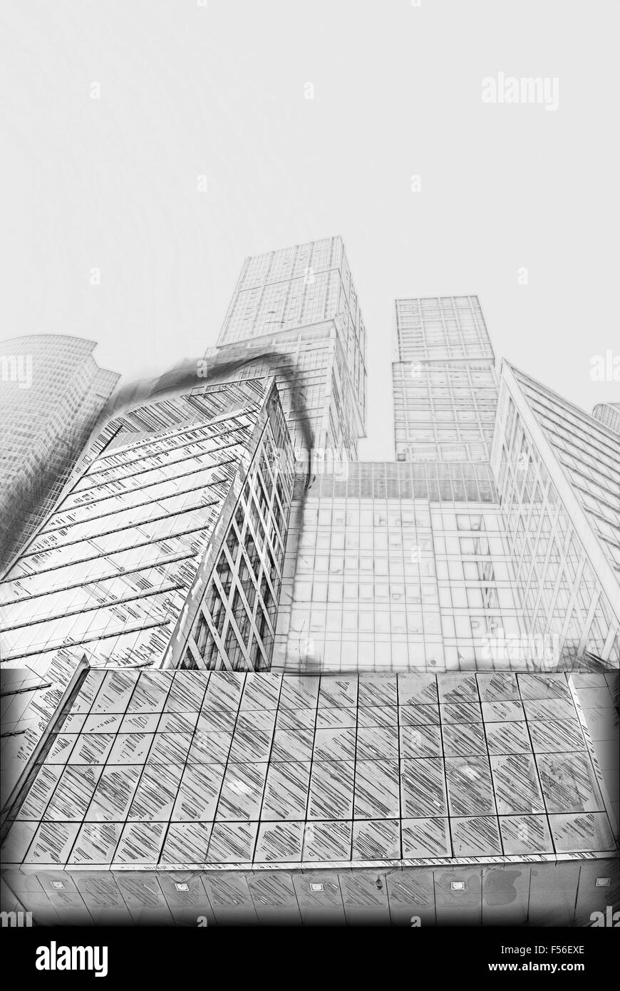 modern office buildings Stock Photo - Alamy