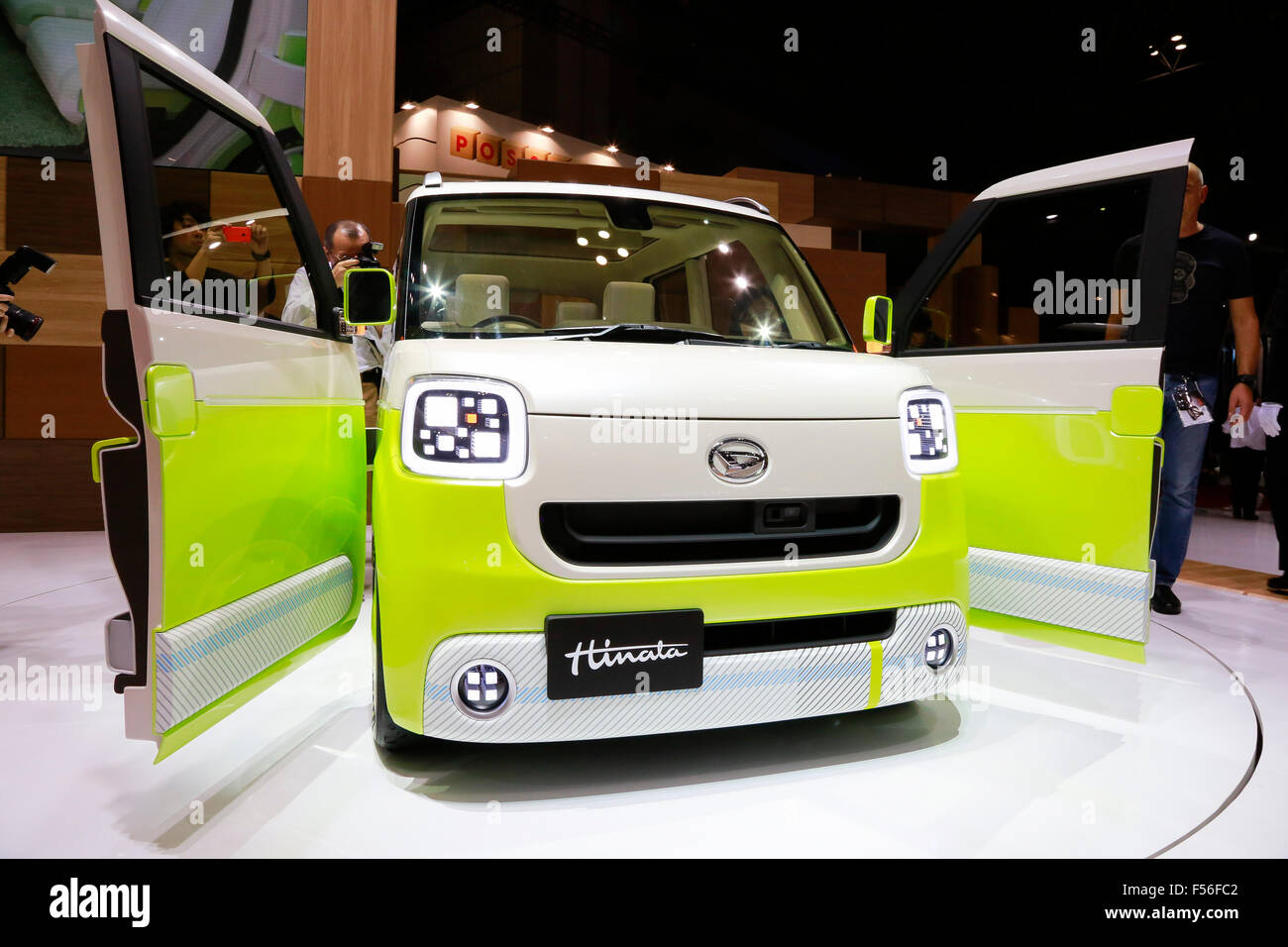 The new DAIHATSU HINATA car on display during the 44th TokyoN Motor ...