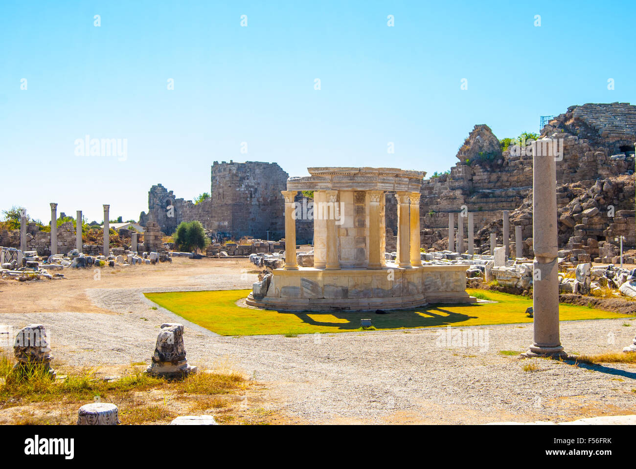 ruins of ancient city Stock Photo - Alamy