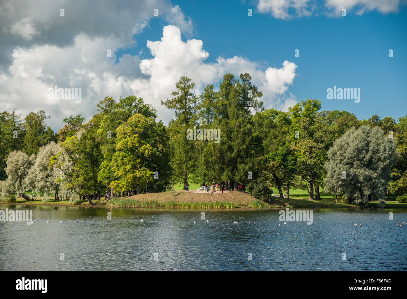 Beautiful russian landscape Stock Photo - Alamy