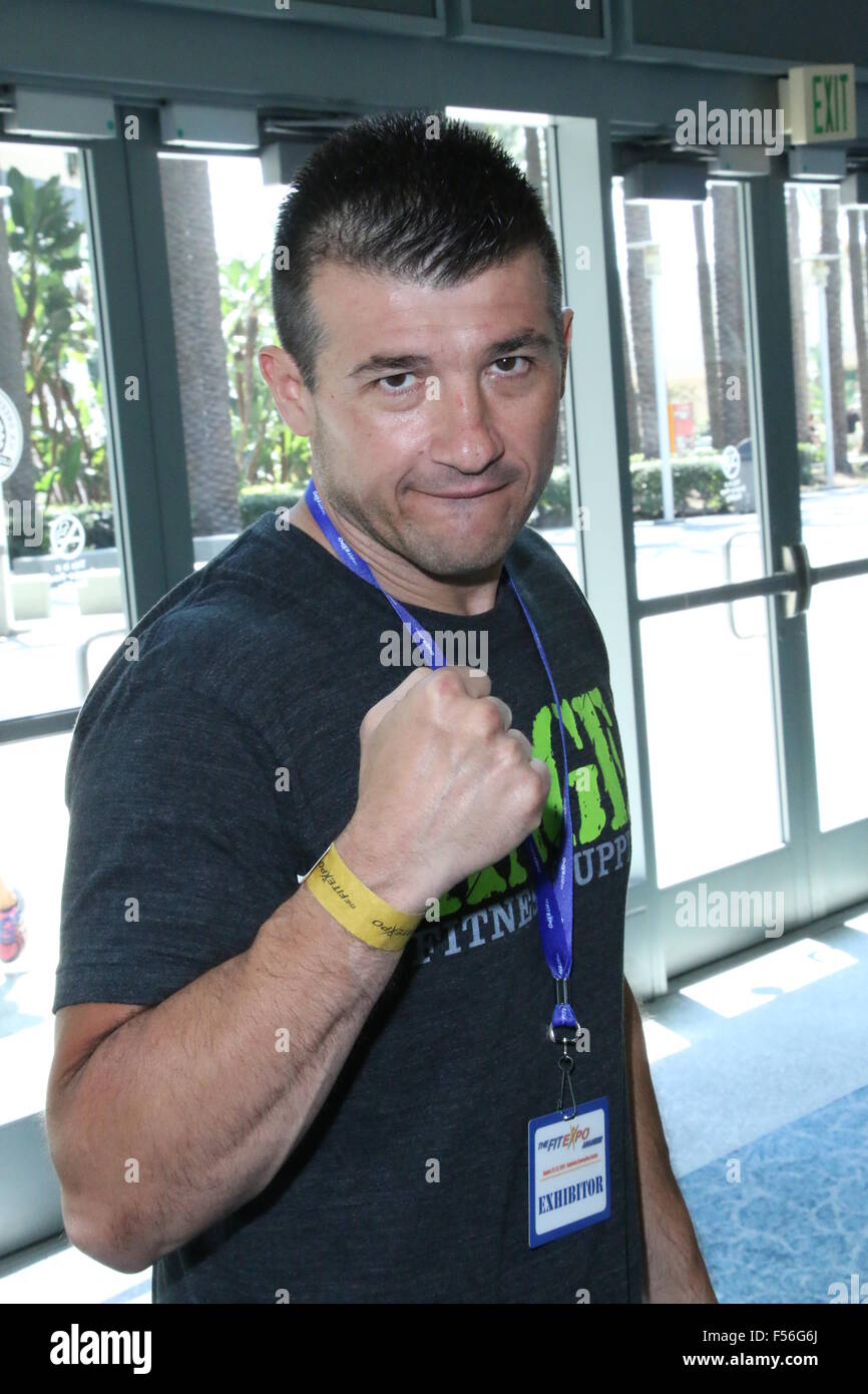 Celebrity trainer and world champion boxer, Danny Musico arrives at The ...