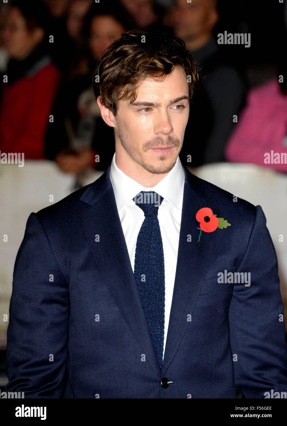 London, UK. 28th Oct, 2015. Sam Keeley attending the European Premiere ...