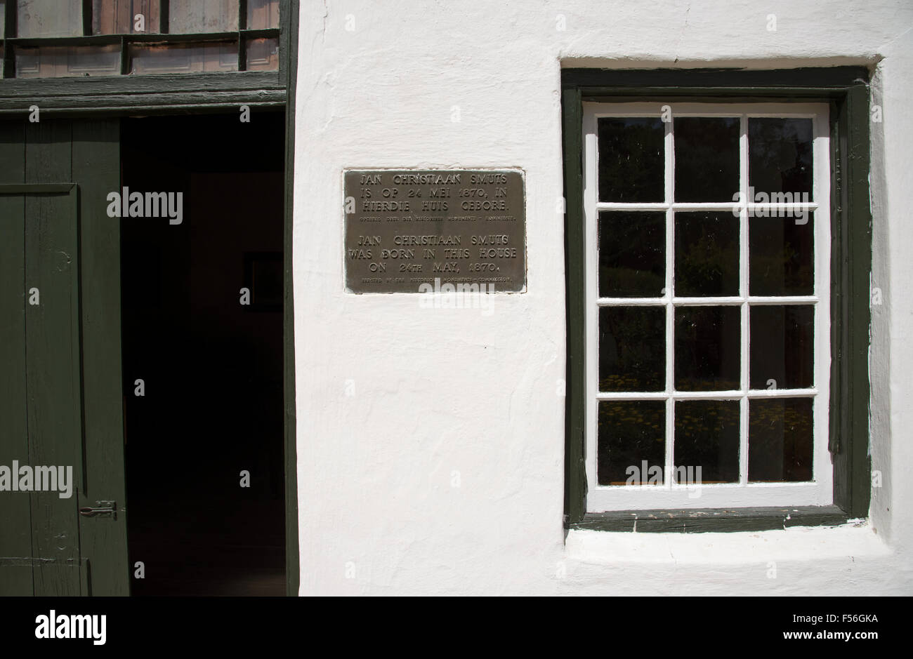 Smuts museum hi-res stock photography and images - Alamy