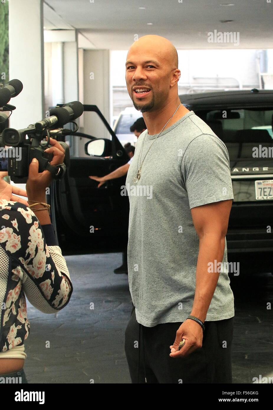 Hip-hop rapper Common out and about in Beverly Hills Featuring: Common ...