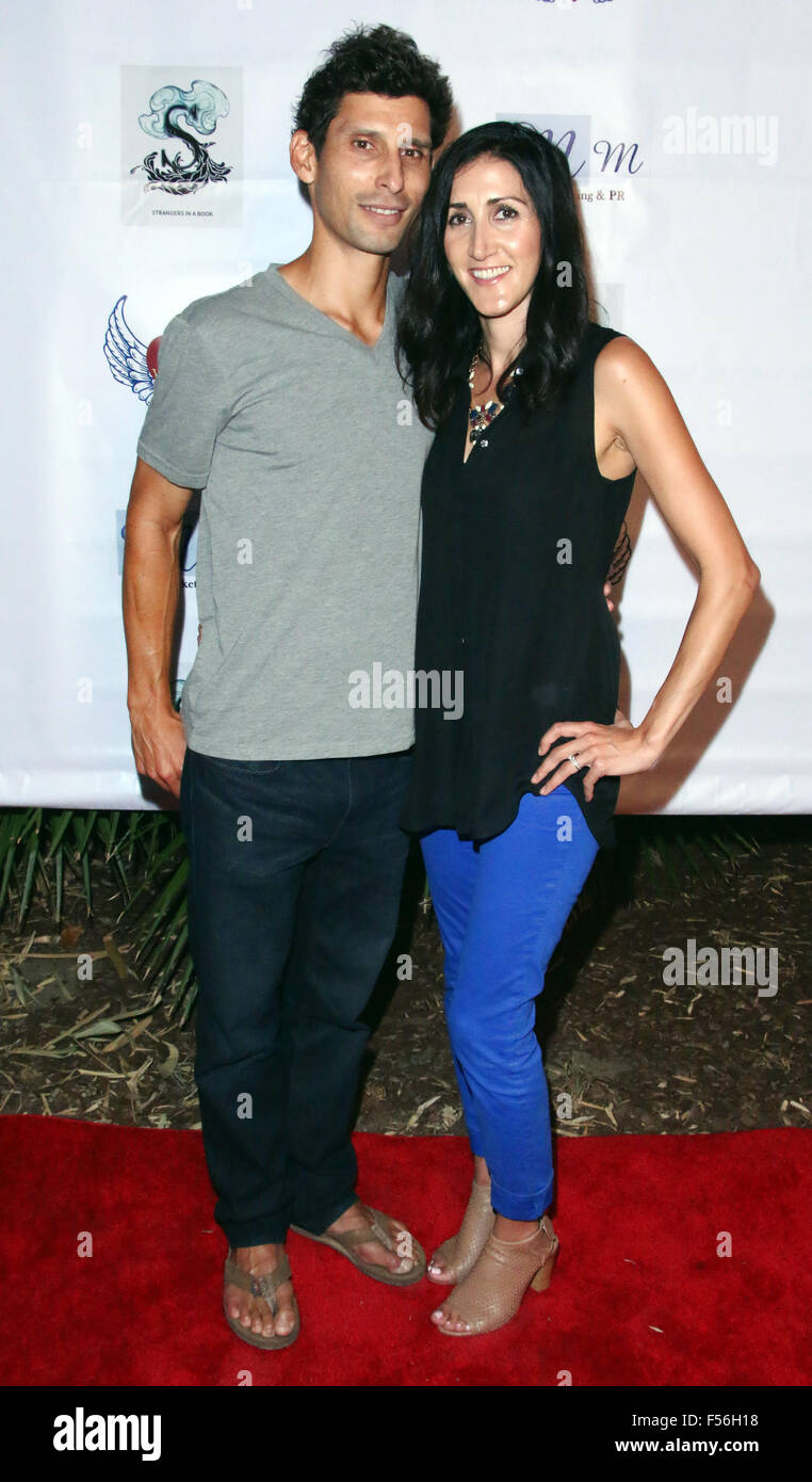 'Strangers in a Book' Wrap Party held at a private residence Featuring ...