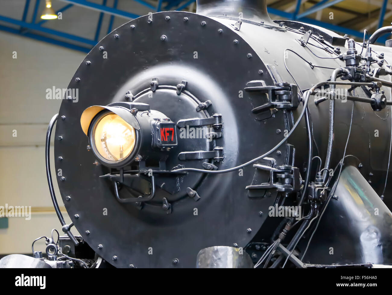 York Railway Museum Steam Engines Stock Photo - Alamy