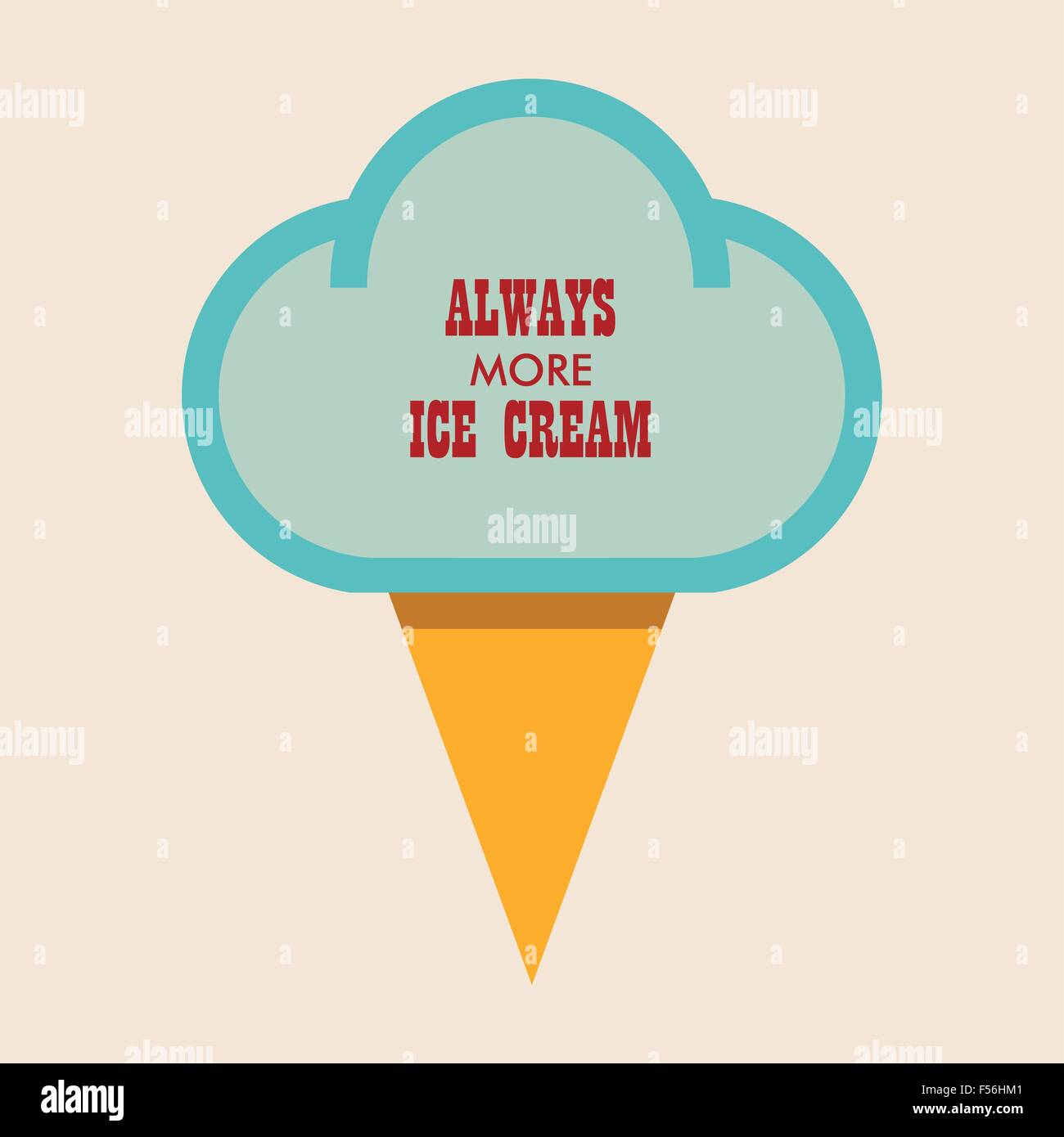 Icon ice cream isolated on white background Stock Vector Image & Art ...