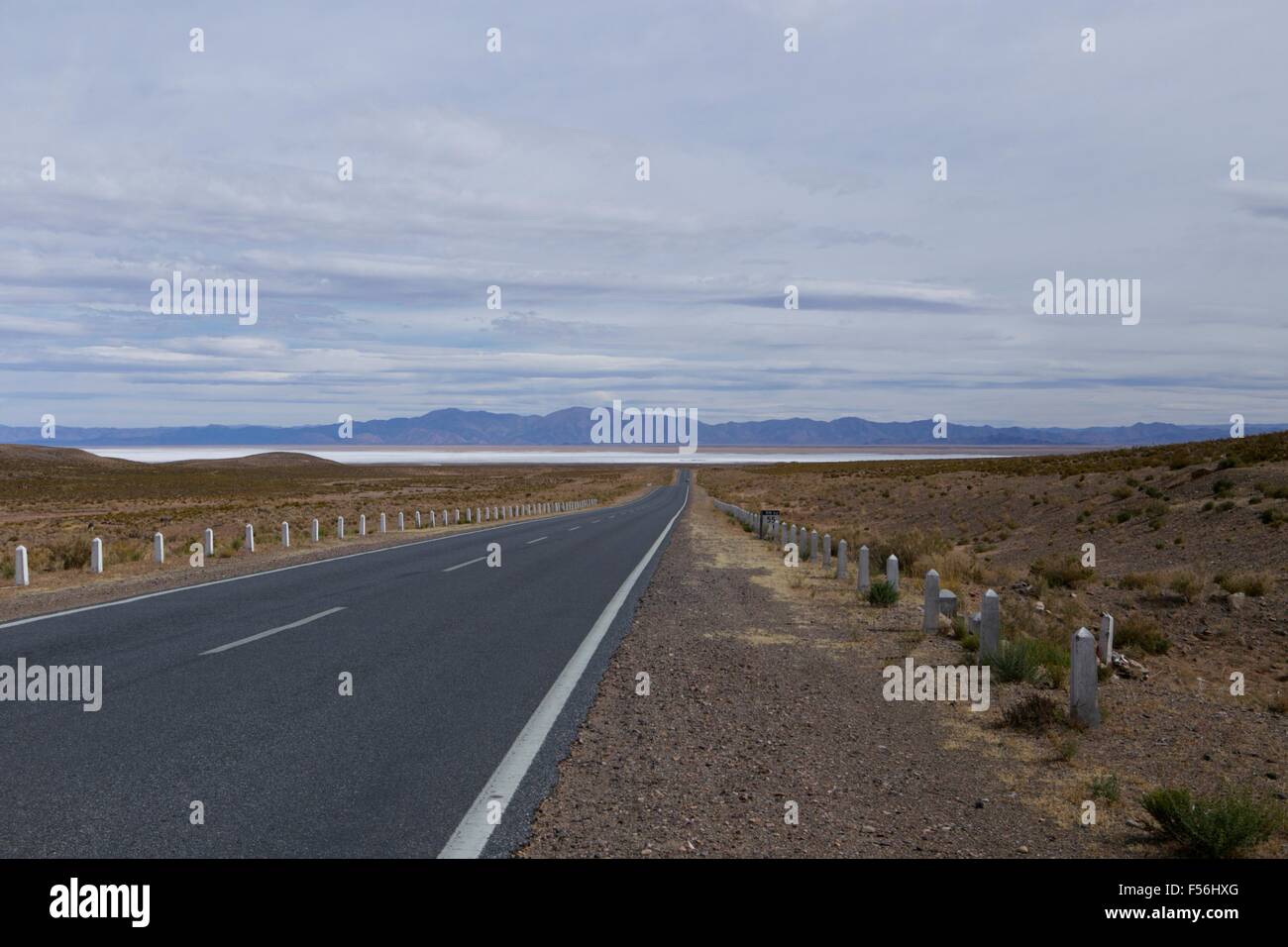 Salinas Grandes/ Big Salines Quebrada de Humahuaca mountains Northern ...