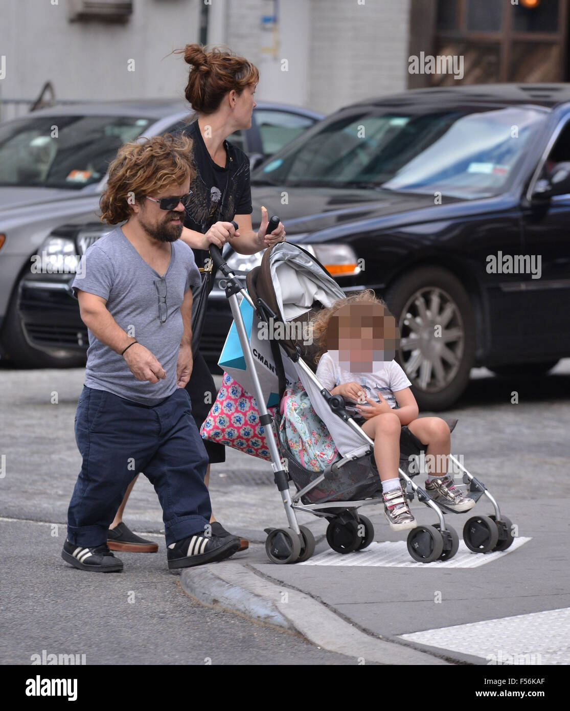 Peter Dinklage out with his family Featuring: Peter Dinklage, Erica ...