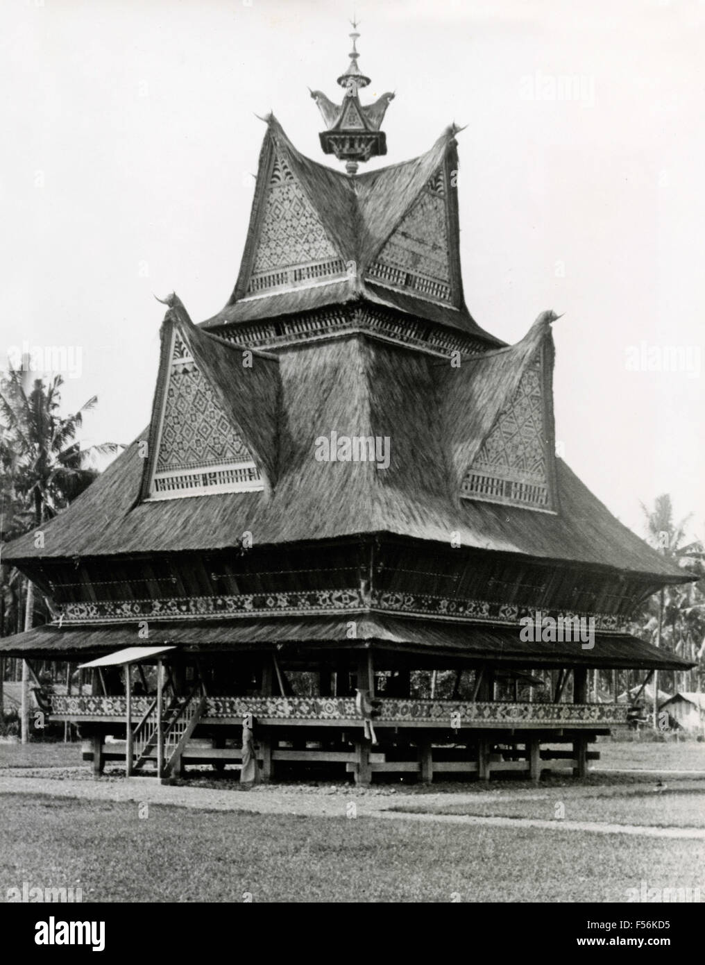A typical house of Sumatra, Indonesia Stock Photo - Alamy