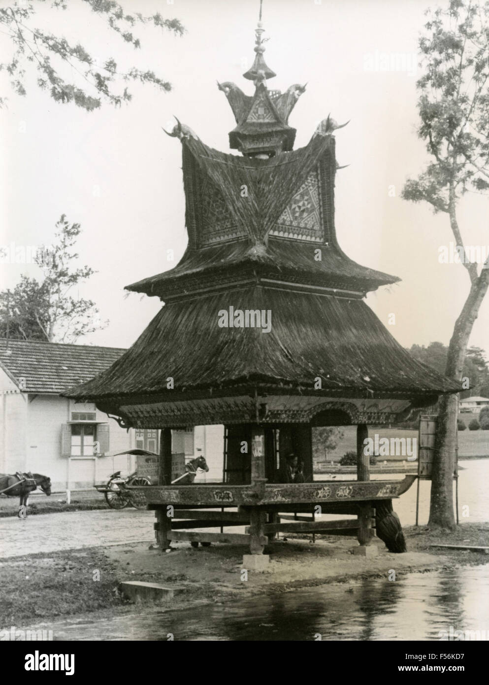 A typical house of Sumatra, Indonesia Stock Photo - Alamy