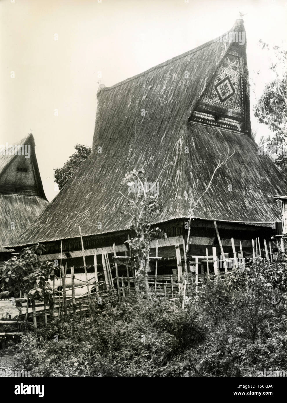 A typical house of Sumatra, Indonesia Stock Photo - Alamy