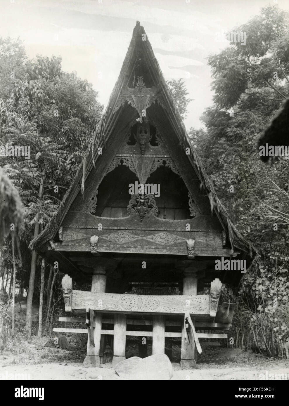 A typical house of Sumatra, Indonesia Stock Photo - Alamy