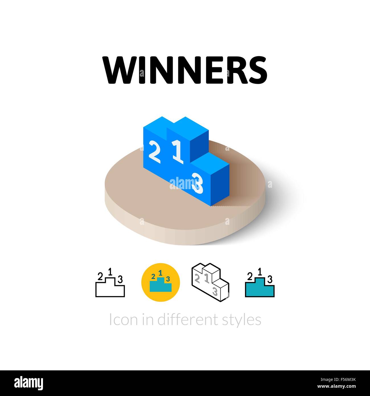 Stage podium award winners Cut Out Stock Images & Pictures - Alamy