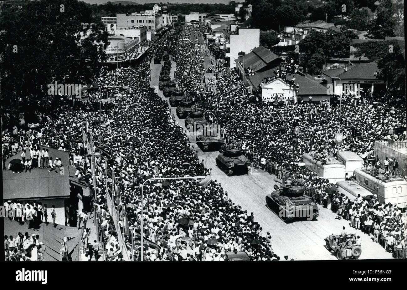 1972 - Uganda, Jan. 1972 Tanks roll past enthusiastic crowds in the ...
