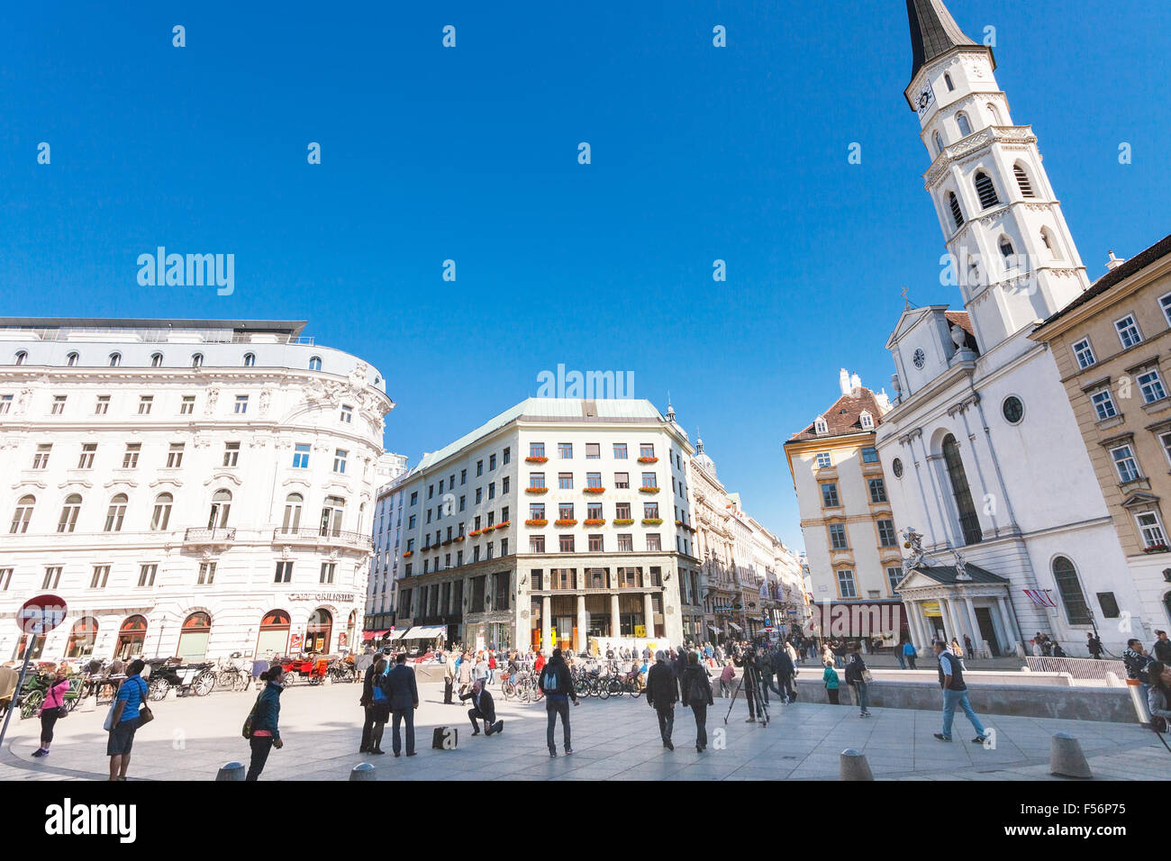 Wien michaelerplatz hi-res stock photography and images - Alamy