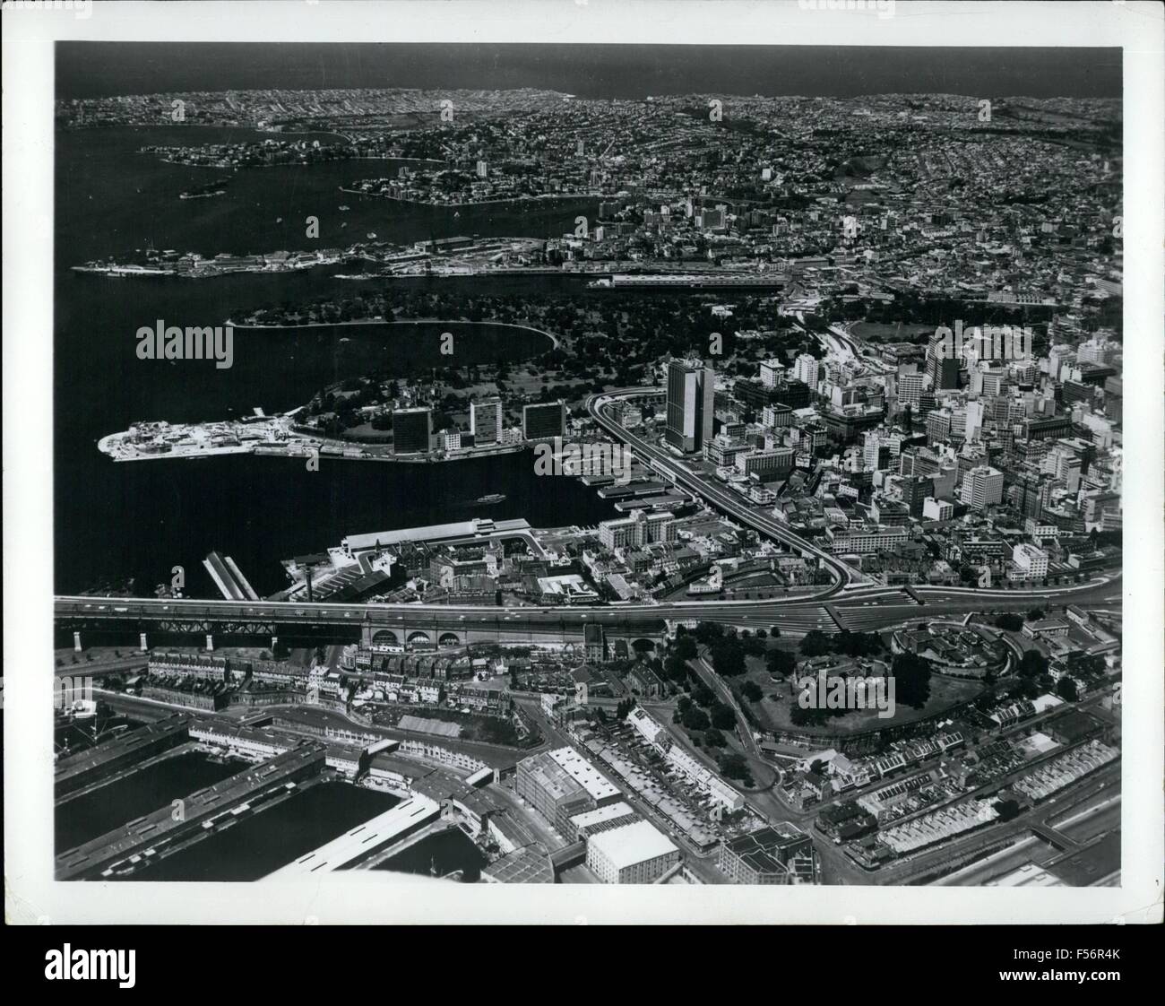1972 - Sydney Scene -- This new photo of Sydney, Australia, shows the ...